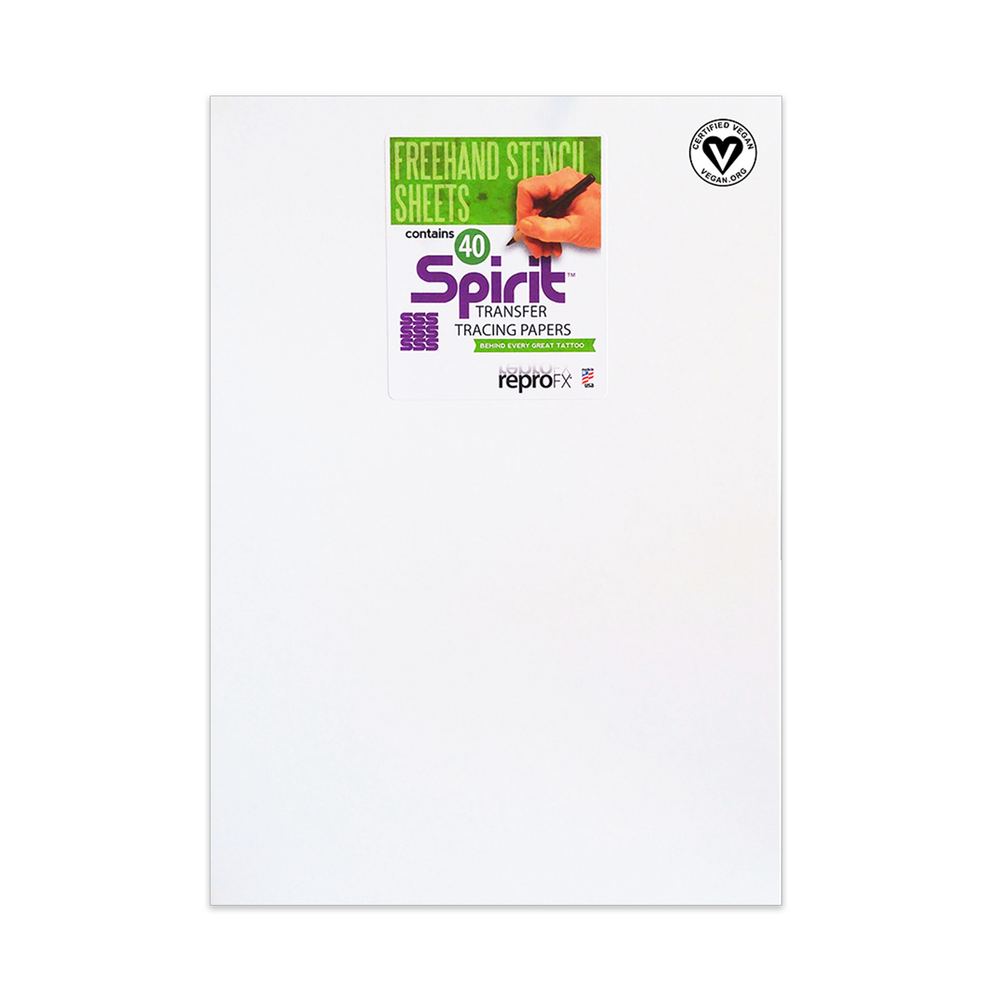 Spirit® Transfer Tracing Papers (40 Sheets) – Spirit Tattoo